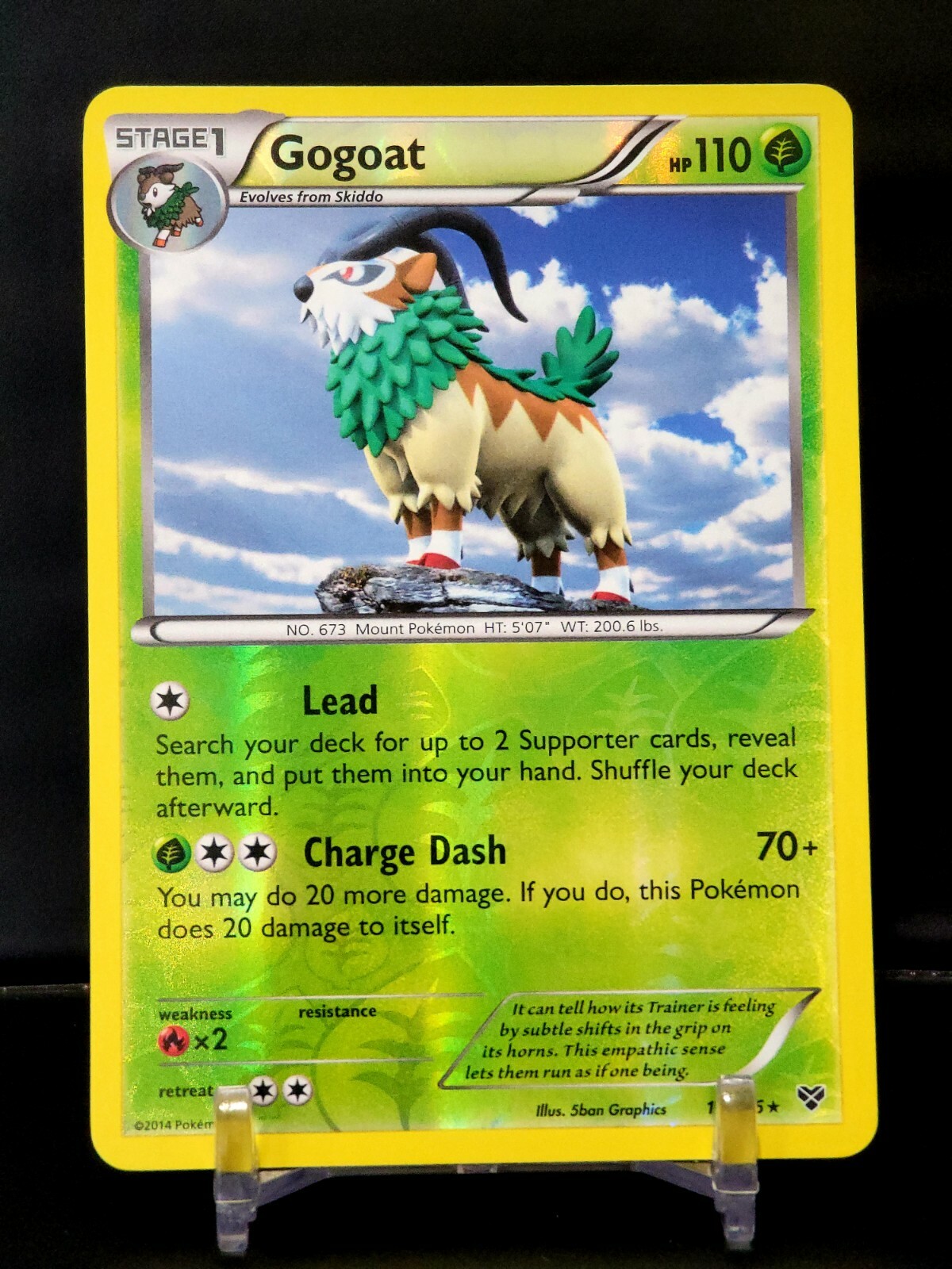 Pokemon Gogoat Card