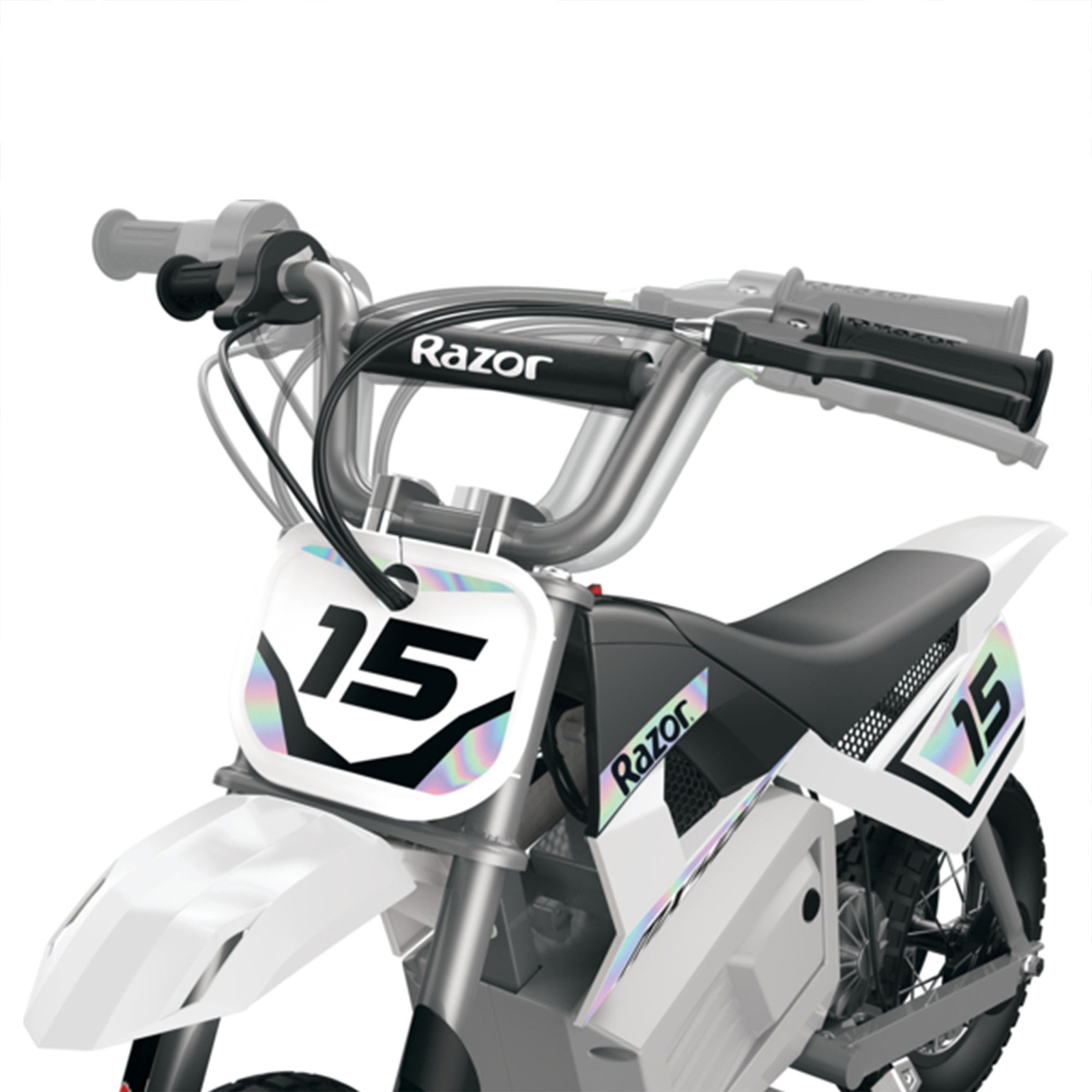 Razor MX400 24V Dirt Rocket Electric Motorcycle - White for sale online ...