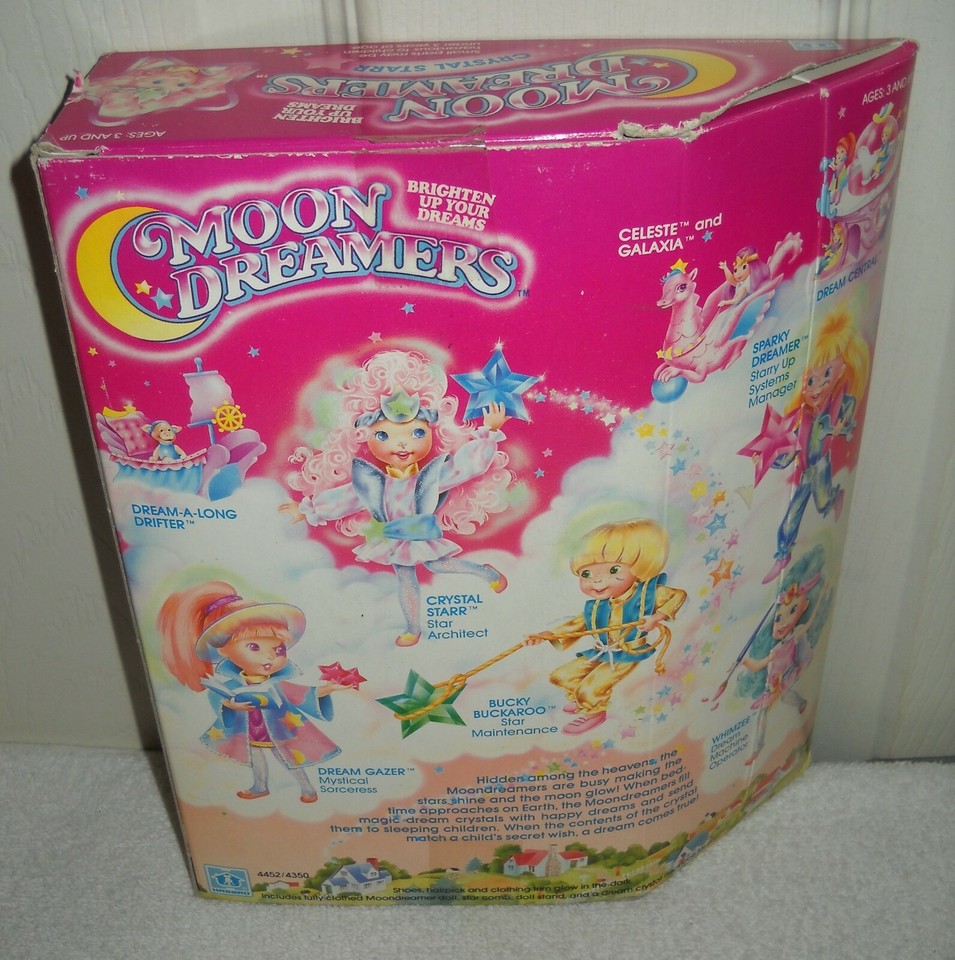 #10548 NRFB Vintage Hasbro Moon Dreamers Crystal Starr Star Architect ...