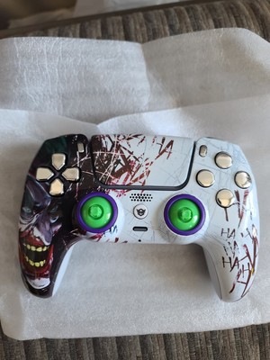 Hex Gaming Custom Joker PS5 DualSense Controller Mouse-Click Hair ...