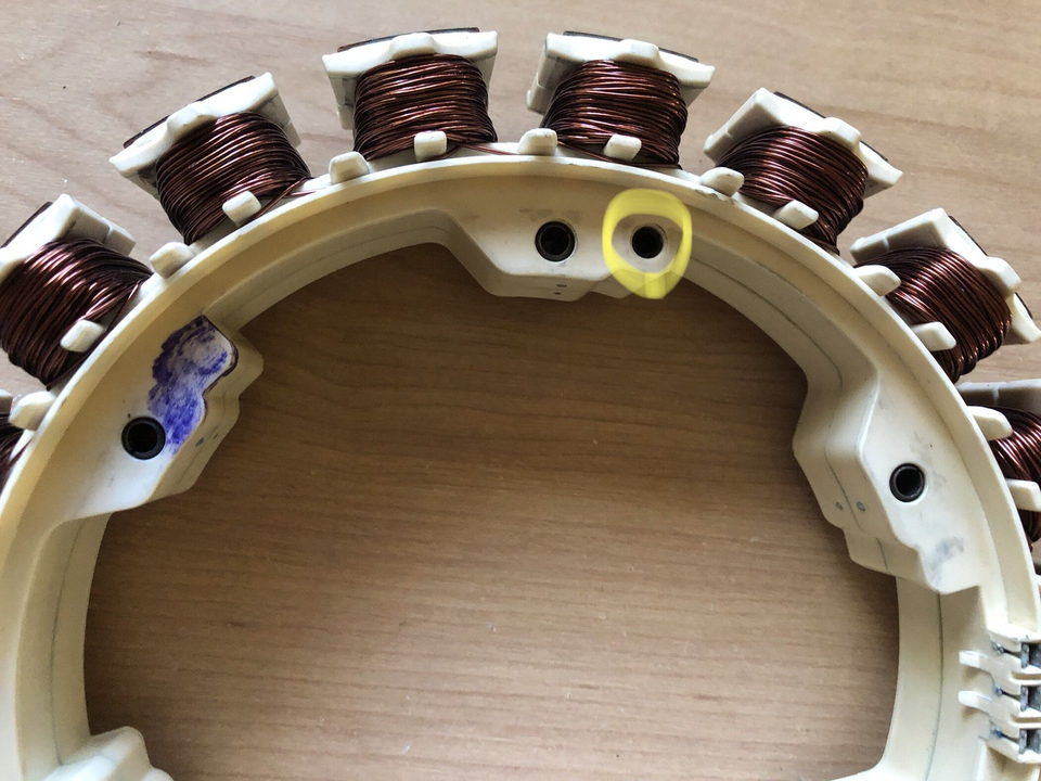 Lot of 3 Maytag Whirlpool Washer Motor Stator Assembly W10006483 ...