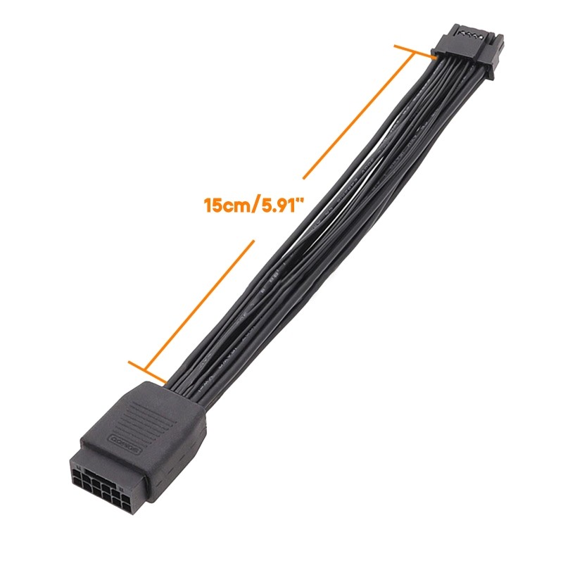 GPU 3090Ti & RTX4080/4090 Power Extension Cable 16AWG 12VHPWR PCIE5.0 ...