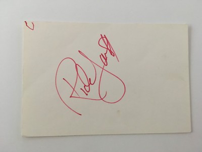 Rick James Signed Autographed 4x6 Card Full JSA Letter | eBay