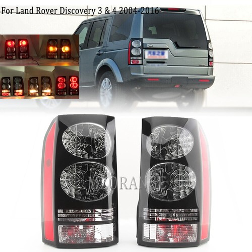 Pair Left+Right Tail Light Rear Lamp For Land Rover Discovery LR3 LR4 ...
