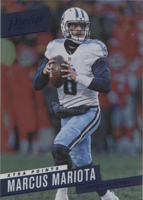 2017 Panini Prestige - Marcus Mariota #60 Xtra Points Blue for sale ...