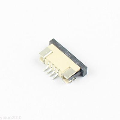100Pcs FPC FFC 1mm 1.0mm Pitch 4 Pin Drawer Flat Cable Connector Bottom ...