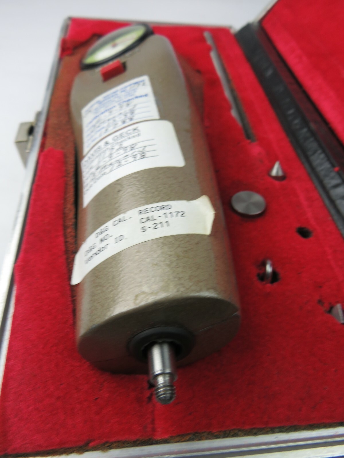 Chatillon 10x10 Lbs Pull Force Gauge With Attachments Dpp-10 for sale ...