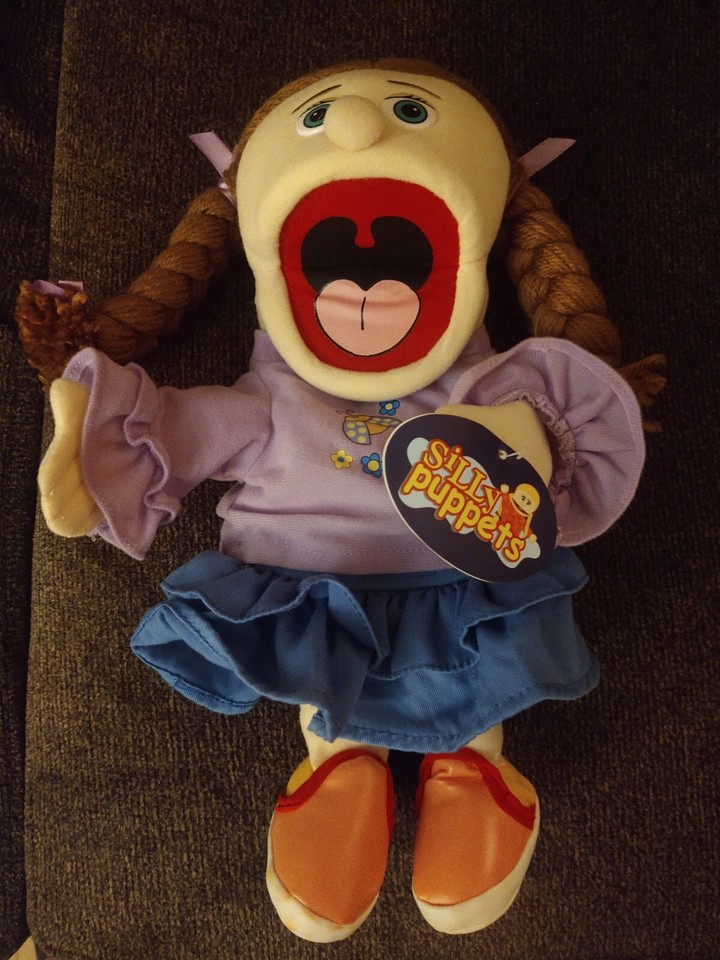 15” Silly Puppets Amy Peach girl NEW | eBay