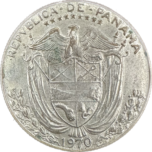 Panama Half Baboa 1970 Coin | eBay