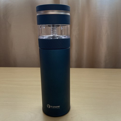 Hard to Find In USA British Vanow Thermos Portable Separated Tea Mug ...