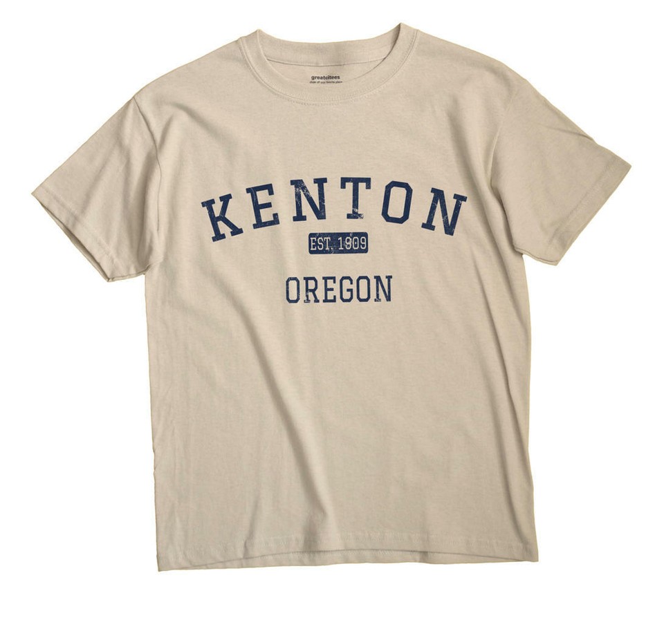 Kenton Oregon OR T-Shirt Portland EST | eBay