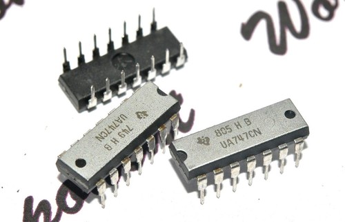 3pcs - TI UA747CN DIP-14 Integrated Circuit / IC - NOS | eBay