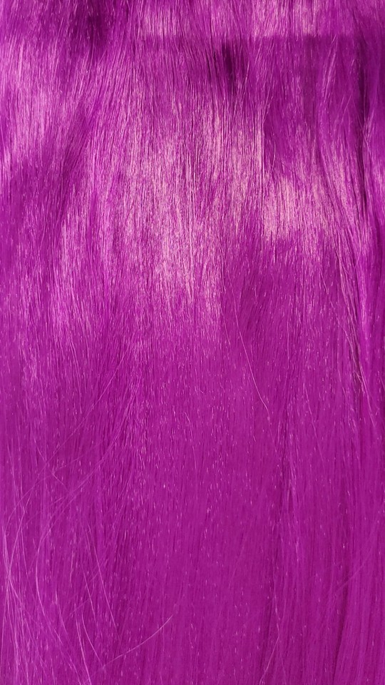 10 inch purple color synthetic weft weave track hair extension 10 inch ...