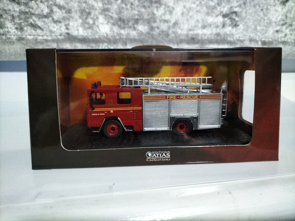 1/76 Atlas Dennis RS Fire Engine Truck Appliance Diecast Model | eBay UK
