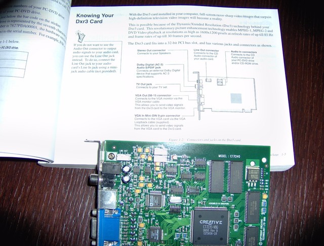 Creative Labs CT7240 PCI Video Decoder Module Card Unit for sale online ...