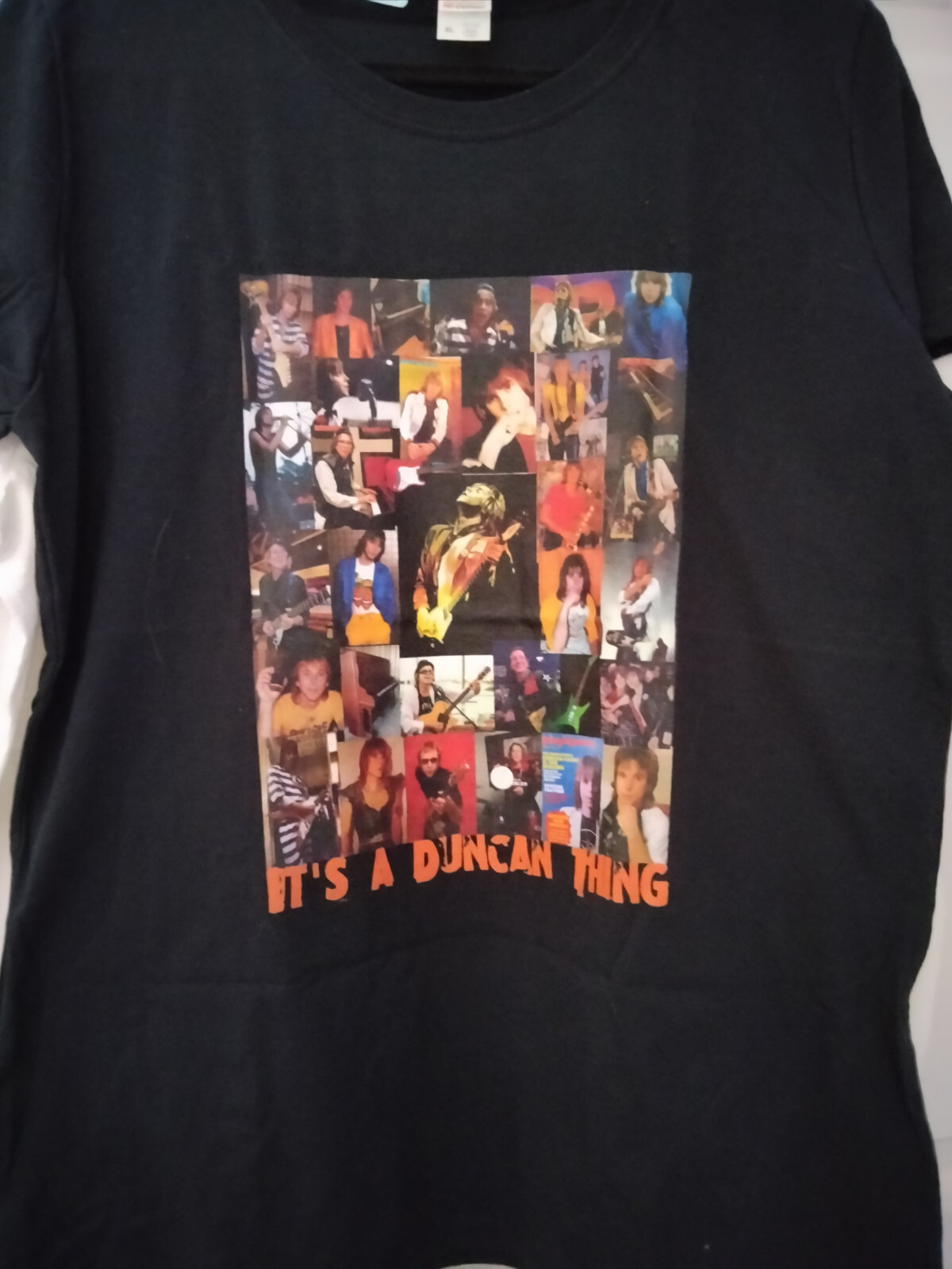 Duncan Faure approved t-shirt, formerly of Bay City Rollers and Rabbitt ...