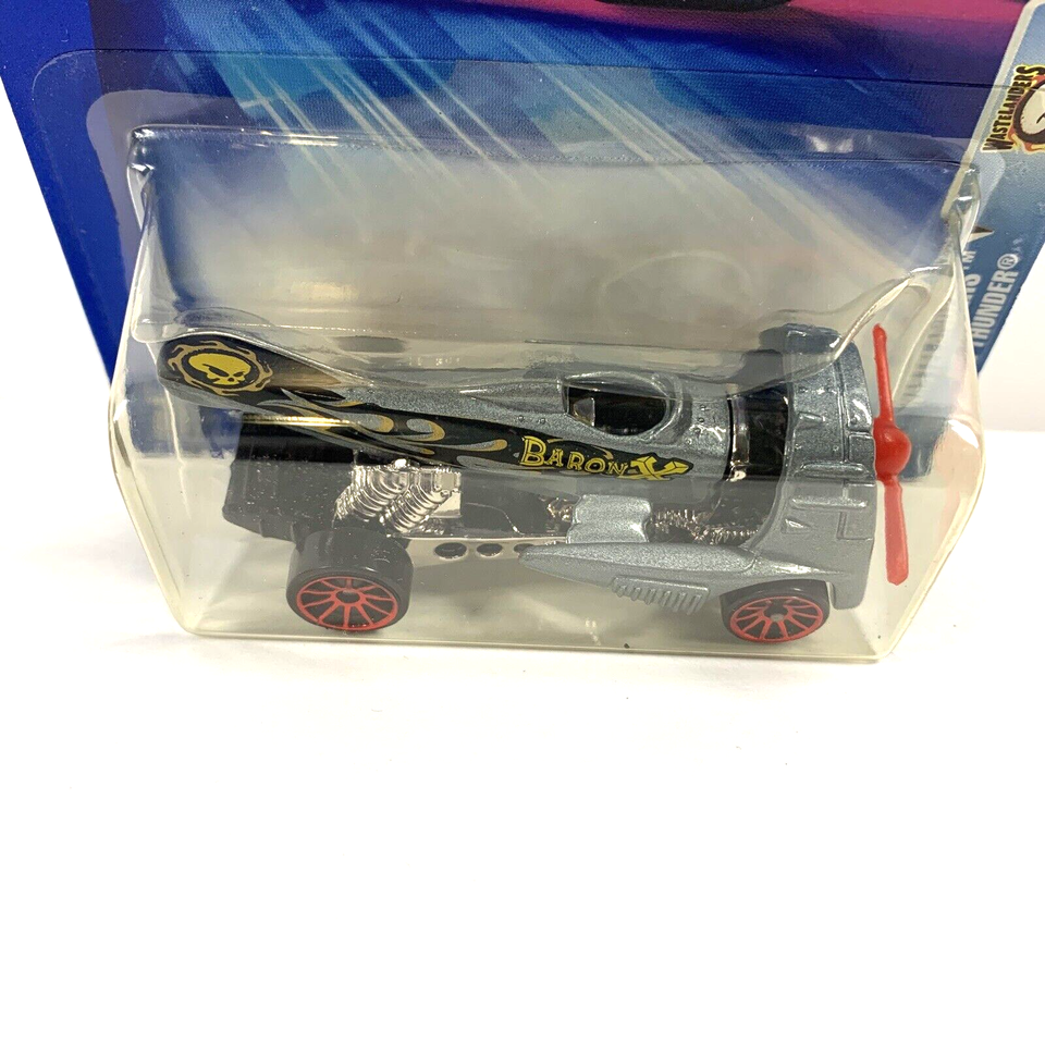 Mattel Hot Wheels Lot Of 3 Toy Cars: Big Thunder, DogFighter, & More ...