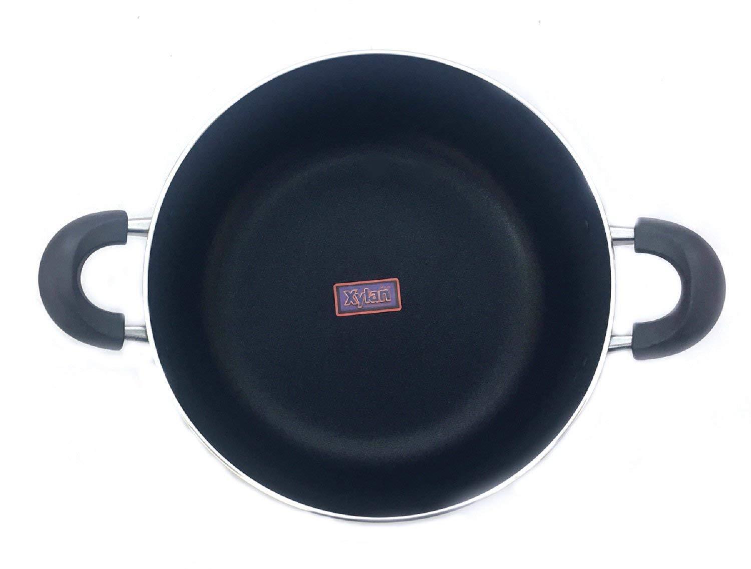 Uniware Non-Stick 40qt Stock Pot With Glass Lid - Black for sale online ...