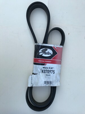 Gates K070975 Micro-V Serpentine Drive Belt 7PK2470 24MM x 2484MM ...