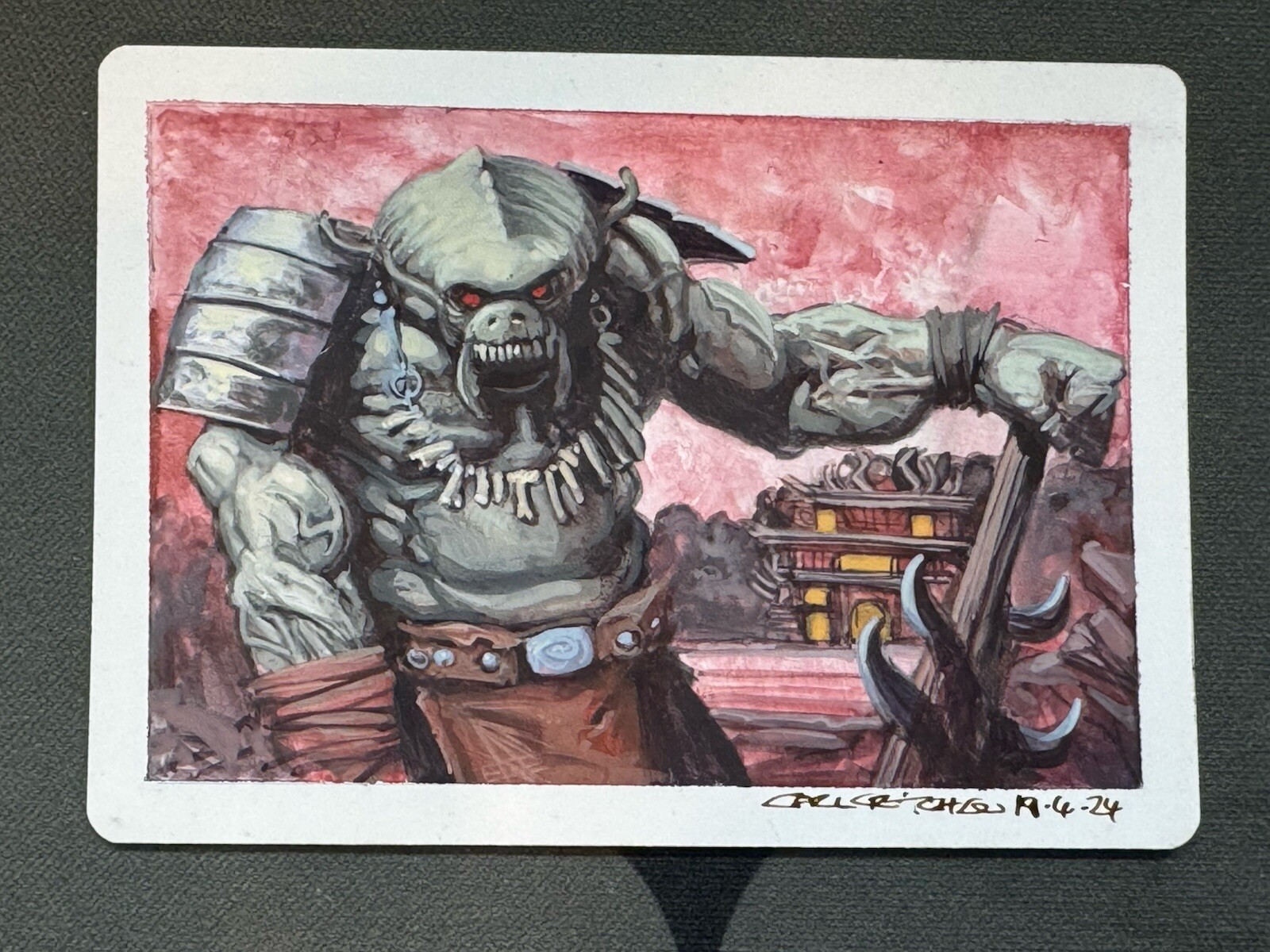 MTG Heartless Hidetsugu Signed & Painted Artist Proof Conspiracy Carl ...