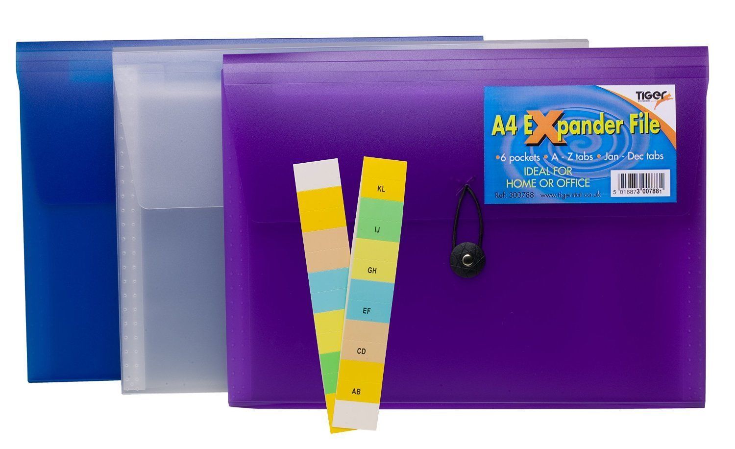 EXPANDING FILES Organiser Folder Document Pocket Subject Storage Wallet ...