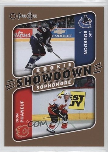 2006-07 O-Pee-Chee Sophomore Showdown Dion Phaneuf Luc Bourdon #618 ...