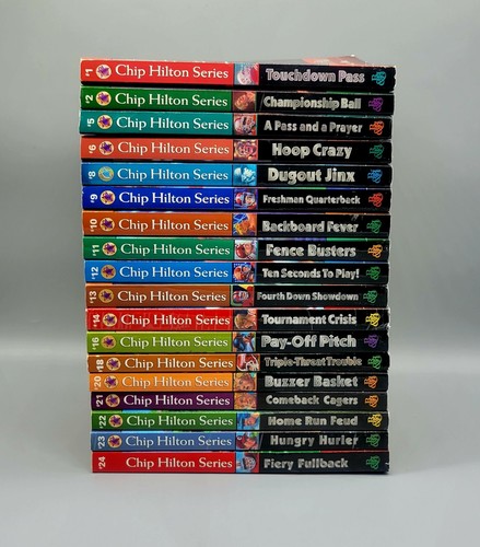 Chip Hilton Sports Series 18 Book Set - Coach Clair Bee - PB - Good | eBay