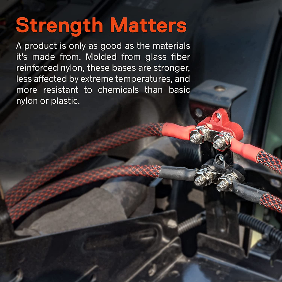 Battery Power Distribution Terminal Block Set Auto Marine Car Trailer ...