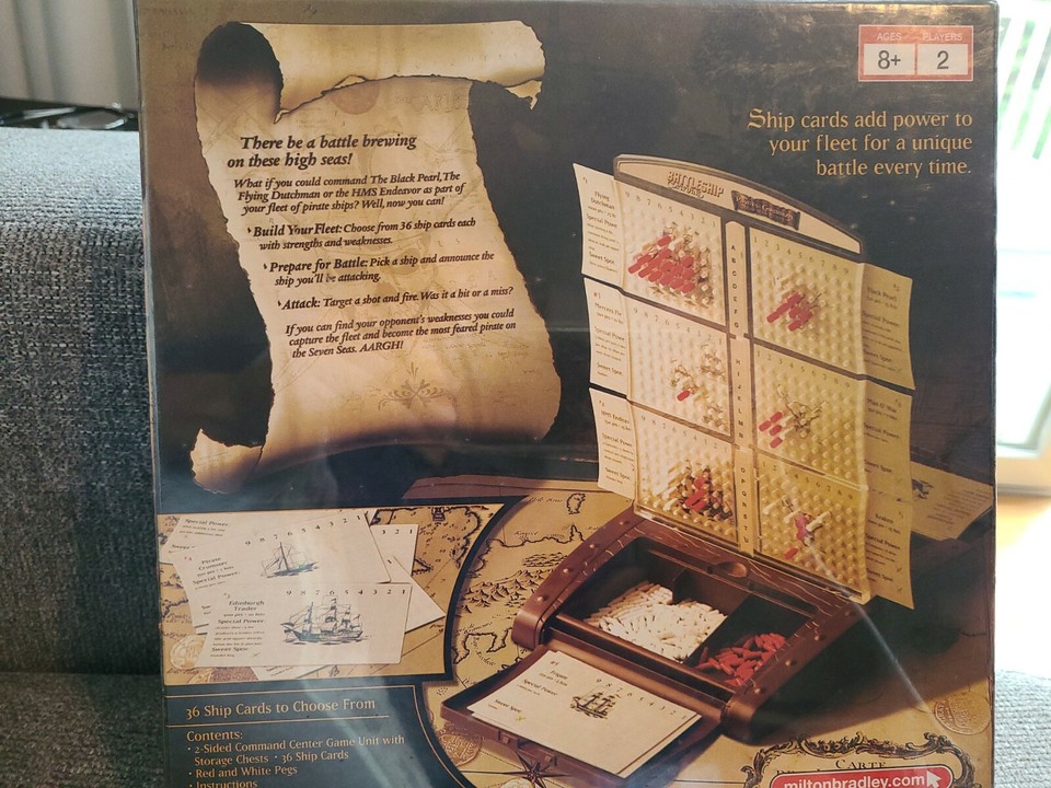 NEW Battleship Command Pirates Of The Caribbean Dead Man's Chest Game ...