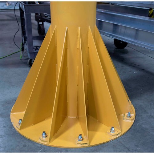 NEW! HD Free Standing Jib Crane, 12' Span & 10' Height Under Boom, 2000 ...