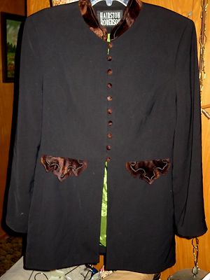 Hairston Roberson Black Victorian Western Riding Jacket Ladies | eBay