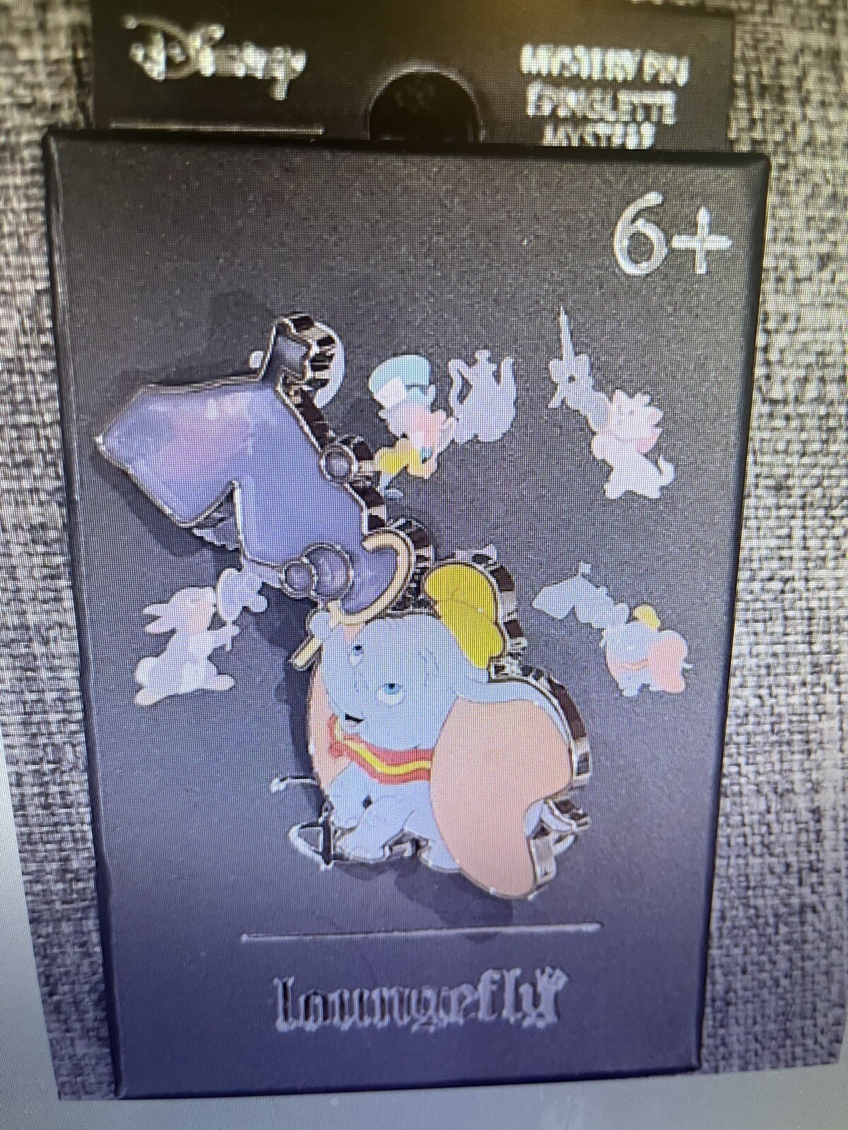 Loungefly Disney Characters Bubbles Blind Mystery Box Pin Dumbo NEW ...