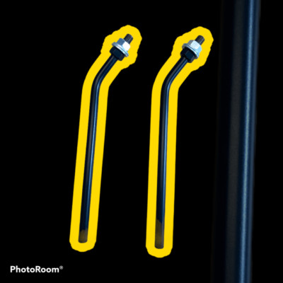 extra long wing top mirror arms land rover series 1 2 3 | eBay