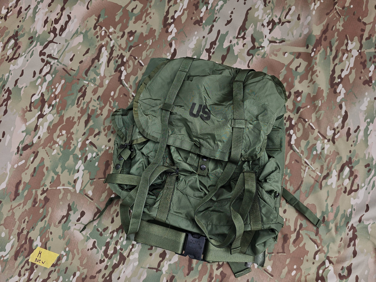 NEW USGI US Military LC-1 Large ALICE Combat Nylon Field Pack + Frame ...
