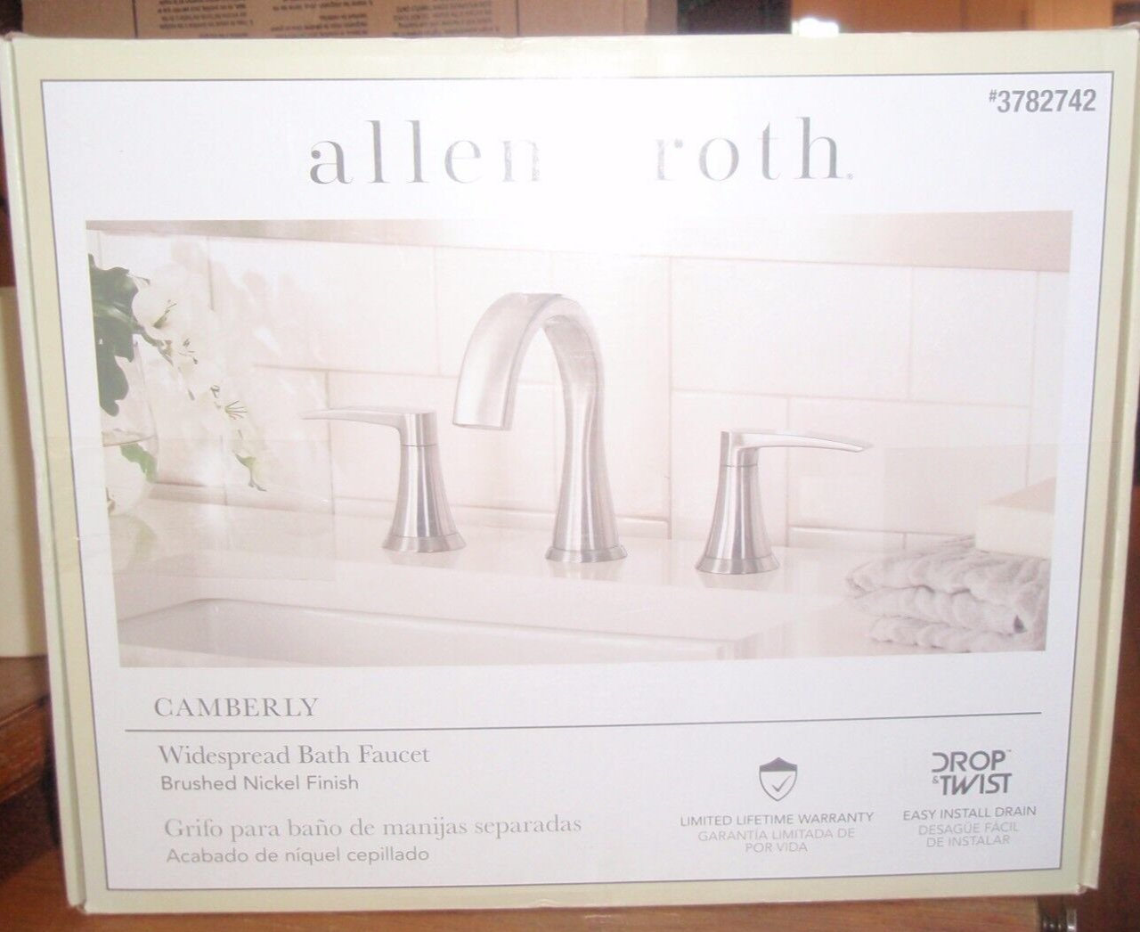 Generic+Allen+Roth+Camberly+Bathroom+Sink+Faucet+-+%E2%80%8EBrushed ...