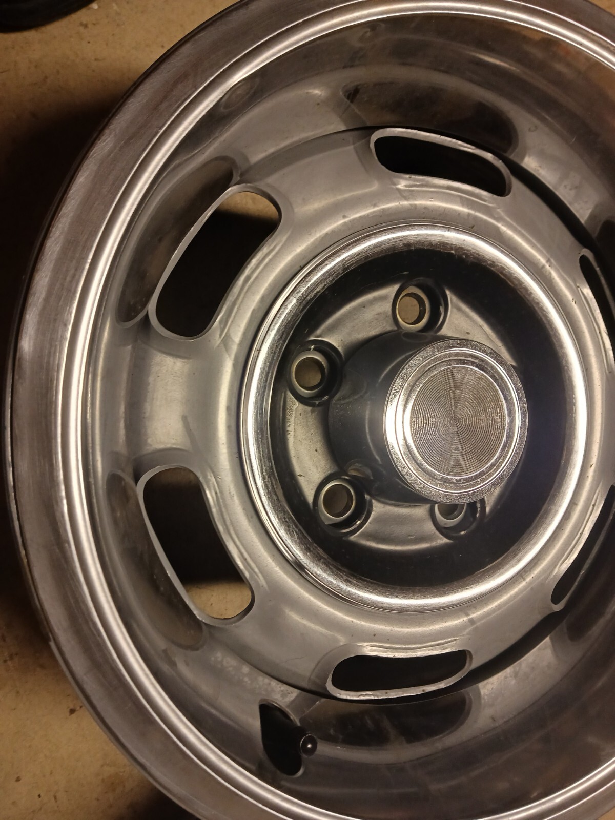2 14 X 7 PONTIAC RALLY 1 WHEELS WITH OEM CAPS AND TRIM RINGS NICE | eBay