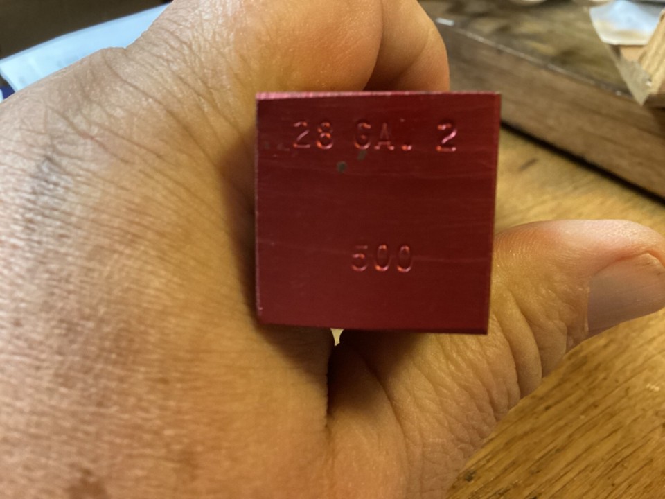 lot of 10 MEC reloading reloader charge bars 12 ga 20 ga 28 ga 302 502 ...