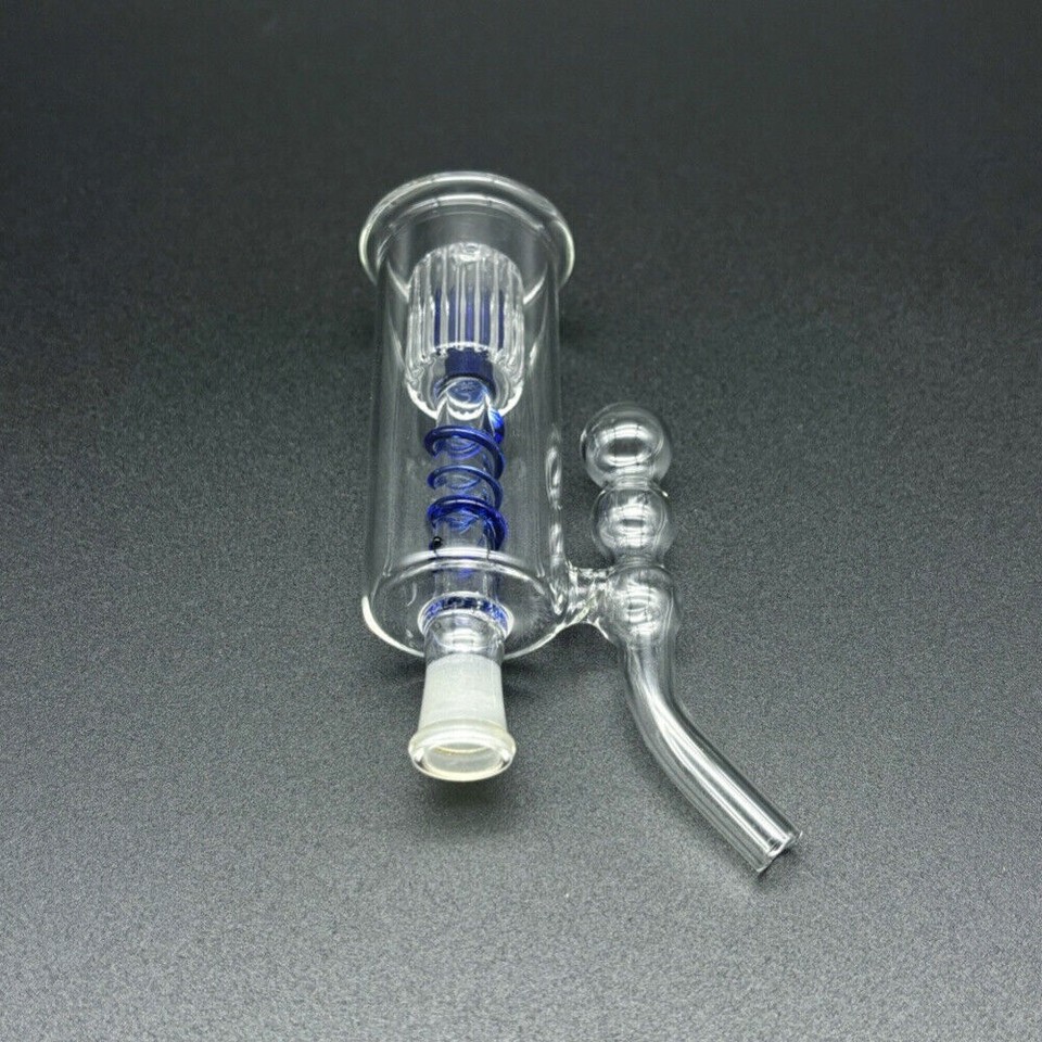 MINI 4" Glass Shisha Bong Pyrex Smoking Water Pipe Bubbler Portable ...