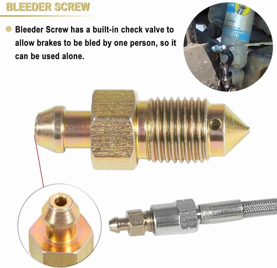 For F-Body Camaro Firebird Corvette C5 GTO Remote Clutch Speed Bleeder ...