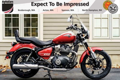 2024 Royal Enfield Super Meteor 650 Celestial Red | eBay