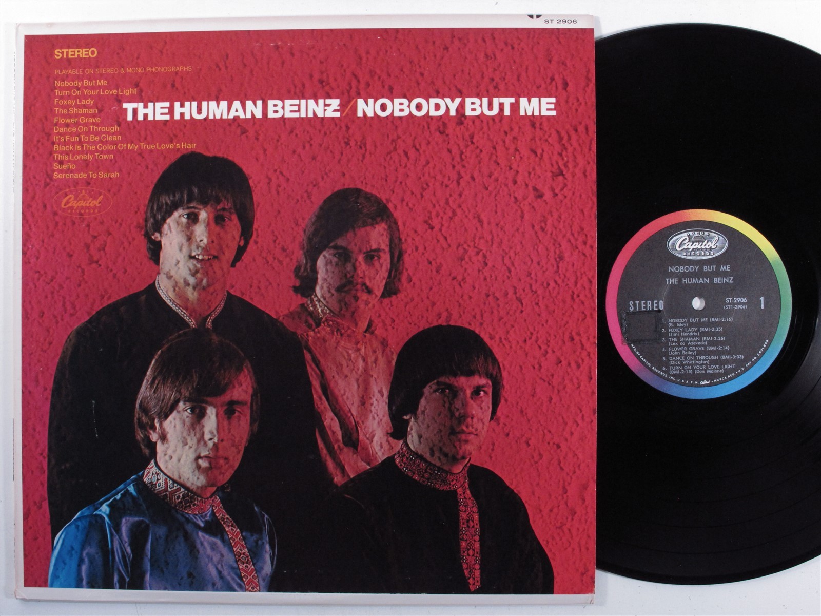 HUMAN BEINZ Nobody But Me CAPITOL LP VG++ i | eBay