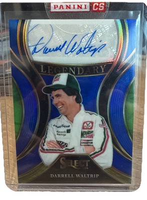 2024 Select Darrell Waltrip Legendary Signatures Blue Prizm #d /49 | eBay