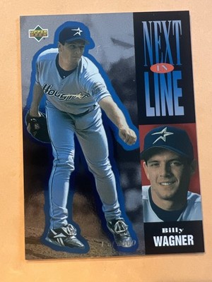 1994 Upper Deck BILLY WAGNER NEXT IN LINE #'d /2500 Rookie RC MLB ...