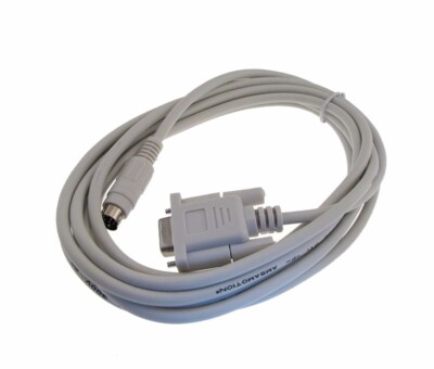RS232 DB9 Serial Programming Cable for Allen Bradley AB Micrologix ...