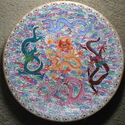 Plates - Painted Dragon