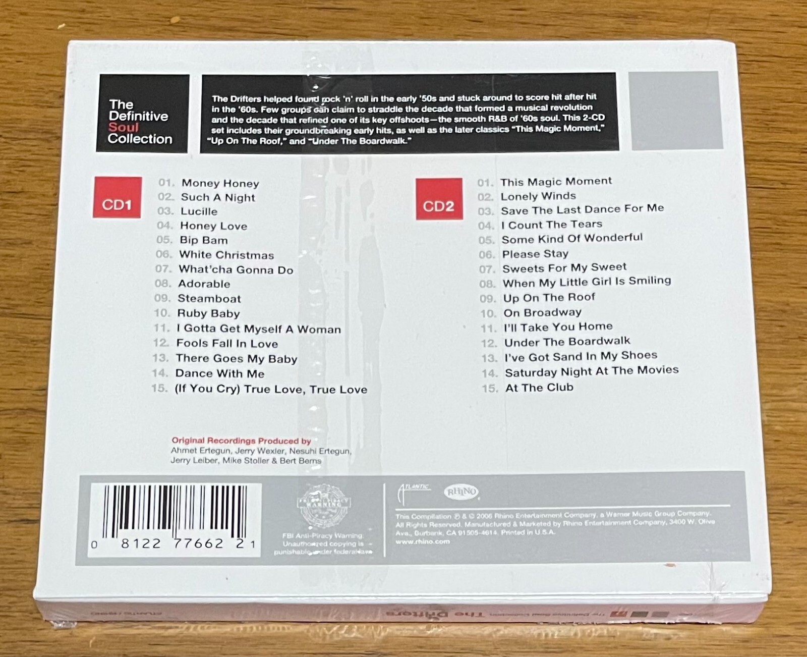 The Drifters The Definitive Soul Collection 2006 2 CD Best Of Greatest ...