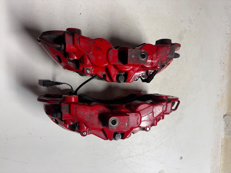 Maserati Ghibli SQ4 GTS Front Red Brembo Brake Caliper OEM | eBay