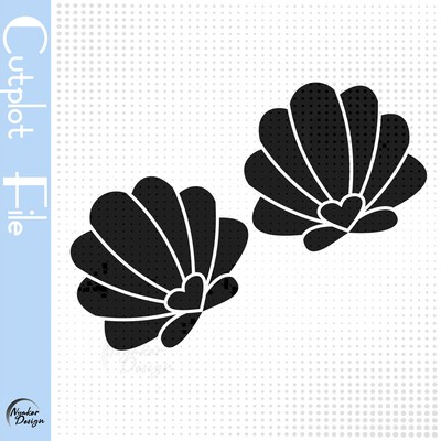 Muscheln als BH Set Plotterdatei, Schnittvorlage | eBay