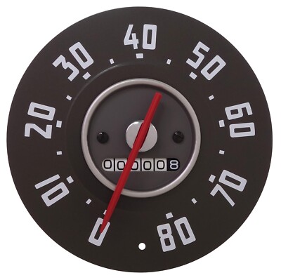 1947-1948 Chevy Truck Speedometer With Red Needle 1/2 3/4 # 47-9260-RN ...