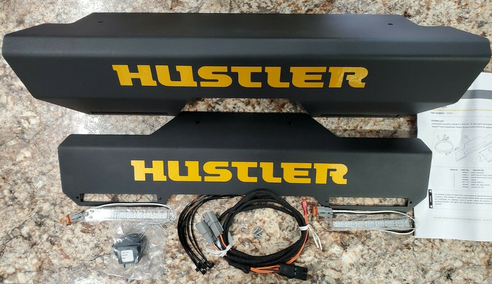 New Genuine OEM Hustler 127057 LED Light Kit for Raptor X, XL, XD, XDX ...